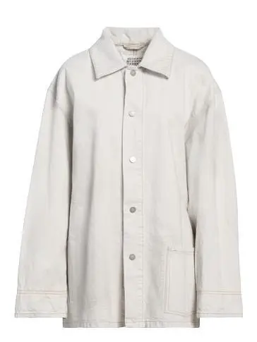 MAISON MARGIELA Denim Outerwear - Off White