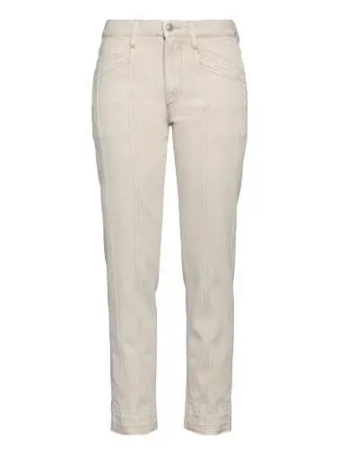 MARANT ETOILE Cotton Skinny Jeans - Beige
