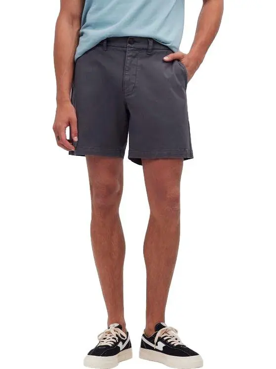 Madewell Chino Shorts - Thunder Cloud