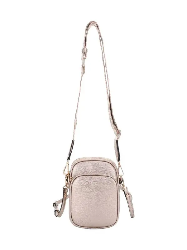 MALI + LILI Josephine Vegan Leather Crossbody Bag - Gold