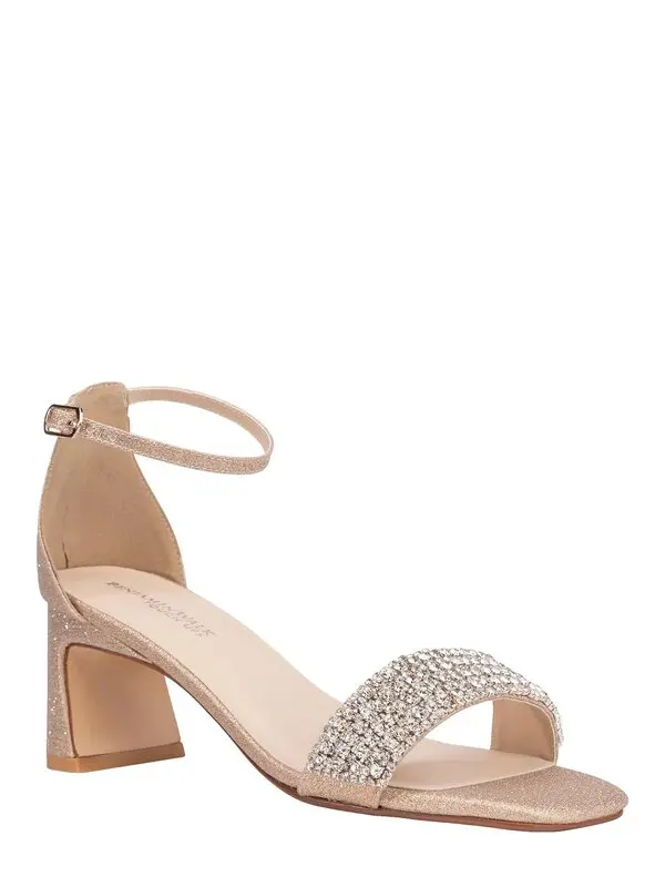 TOUCH UPS Jade Ankle Strap Sandal - Champagne