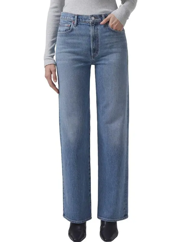 AGOLDE Harper Wide-leg Jeans - Flash