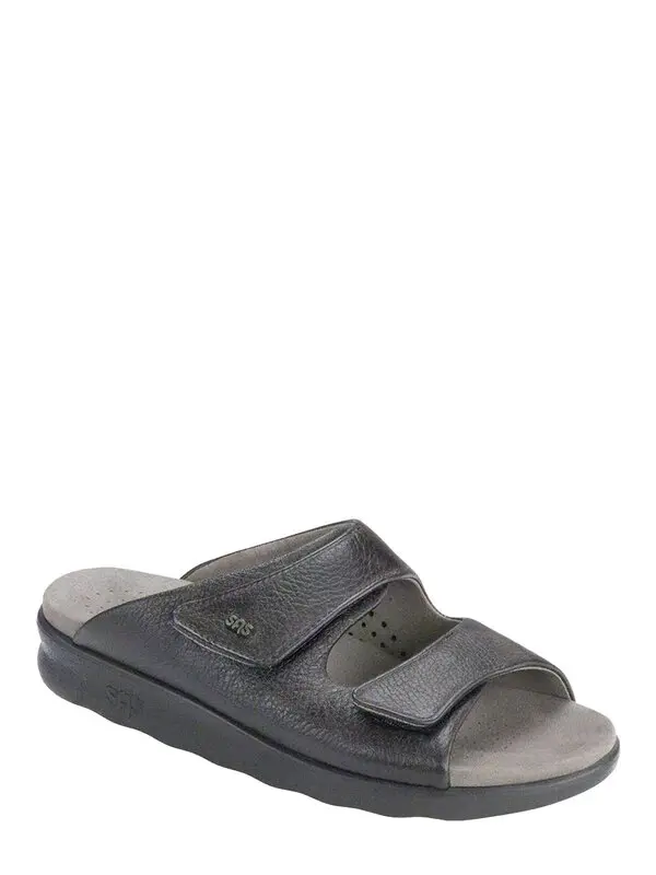 SAS Cozy Slide Sandal - Black