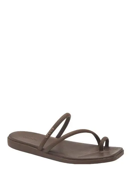 CROCS Miami Toe Loop Sandal - Coffee