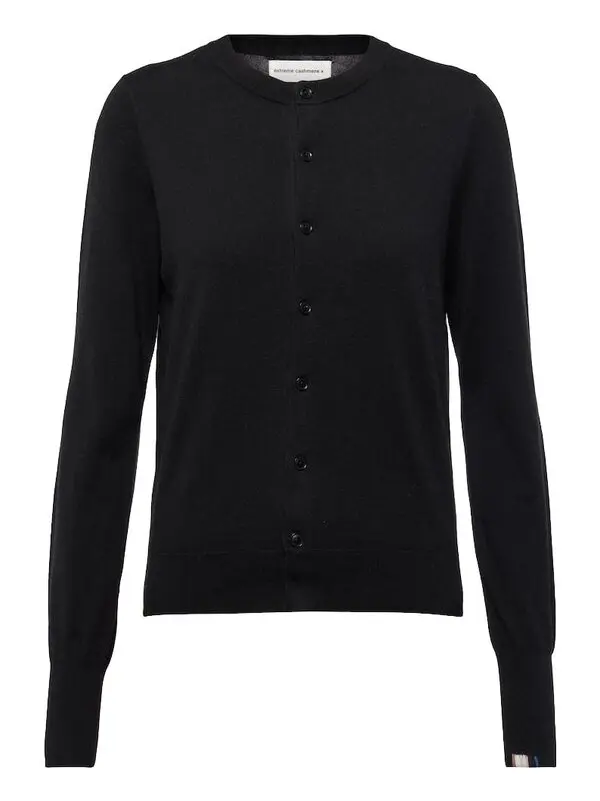 EXTREME CASHMERE X Little Bit Cardigan - Black