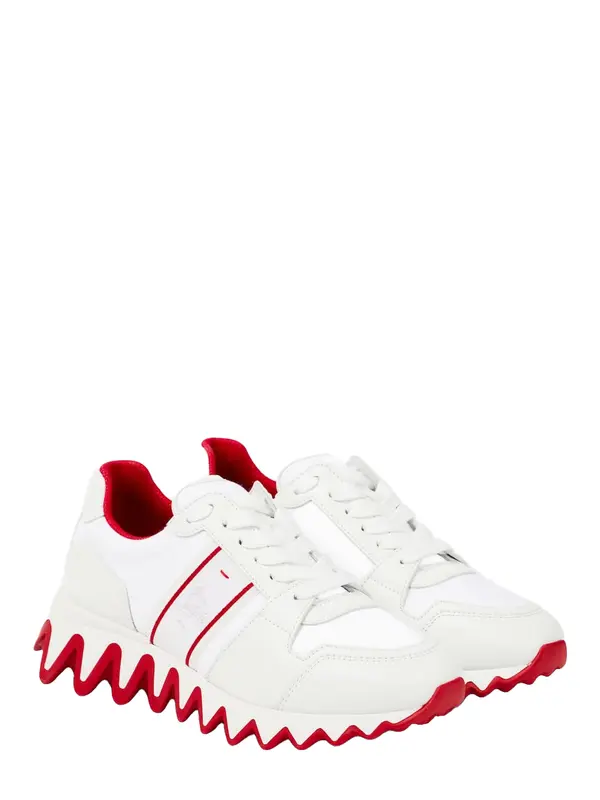 CHRISTIAN LOUBOUTIN Nastroshark Donna Sneakers - White
