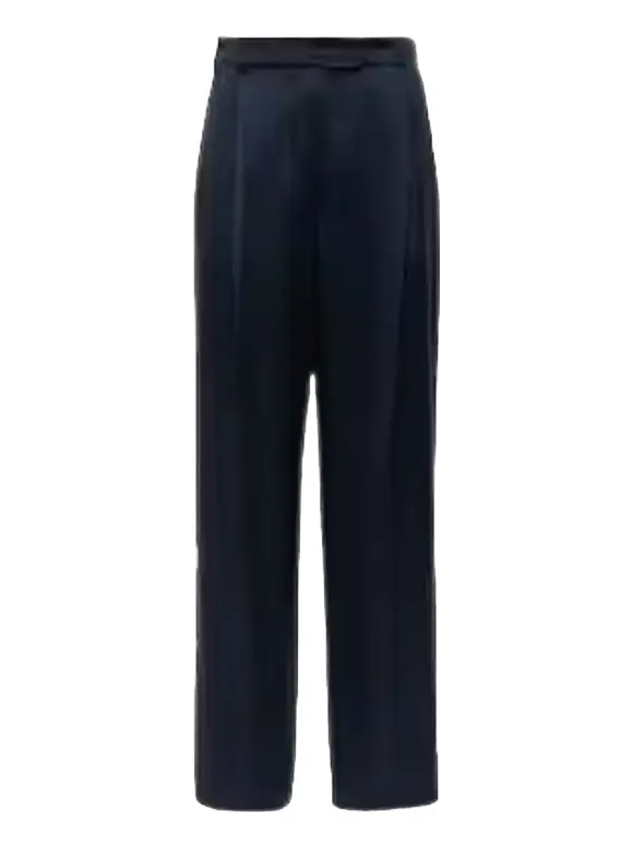 Max Mara High-rise Wide-leg Pants - Blue