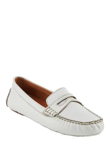 SPRING STEP SHOES Audette Penny Loafer - White