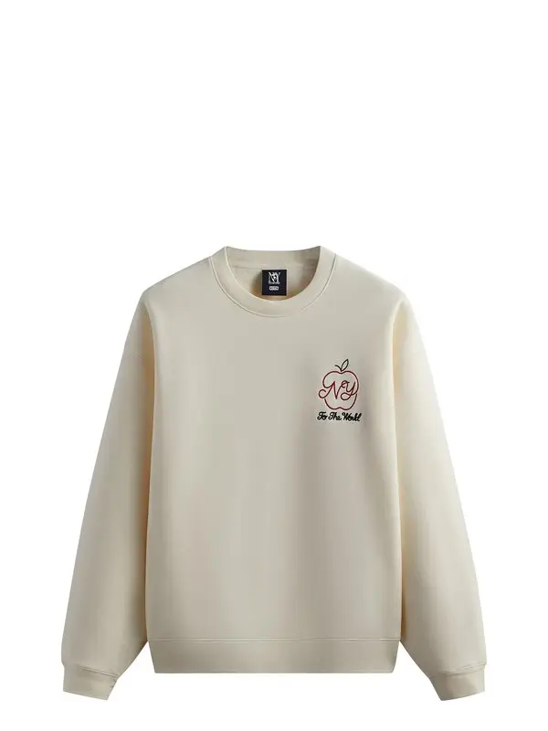Kith New York To The World Nelson Crewneck - Cream