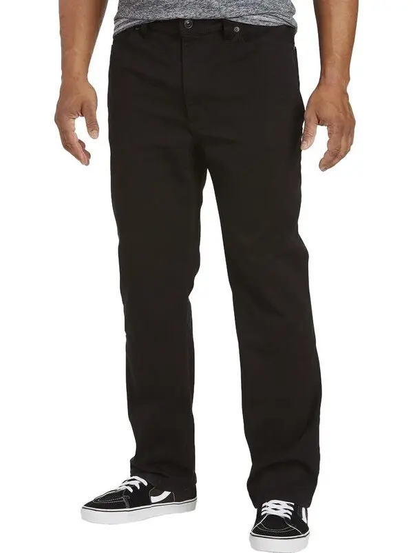 TRUE NATION BY DXL Athletic-fit Stretch Jeans - Black Eco