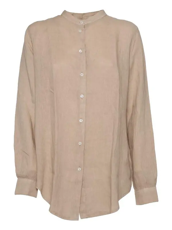 FAY Linen Shirt - Beige