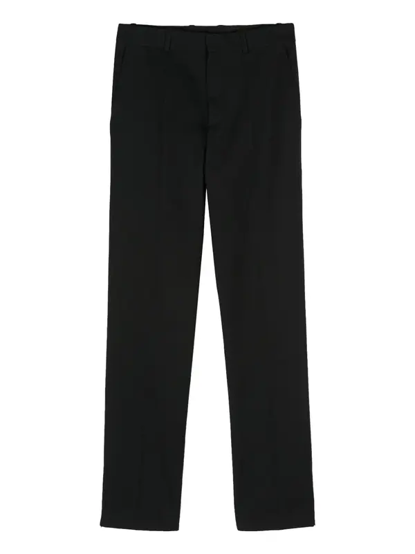 BOTTER Pressed-crease Wool Trousers - Black