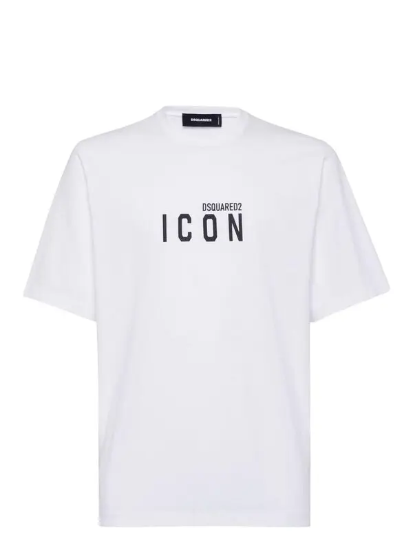 Dsquared2 Logo-print Cotton T-shirt - White