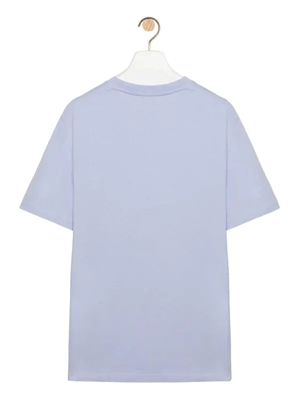 Loewe Relaxed Fit T-shirt In Cotton - Light Blue