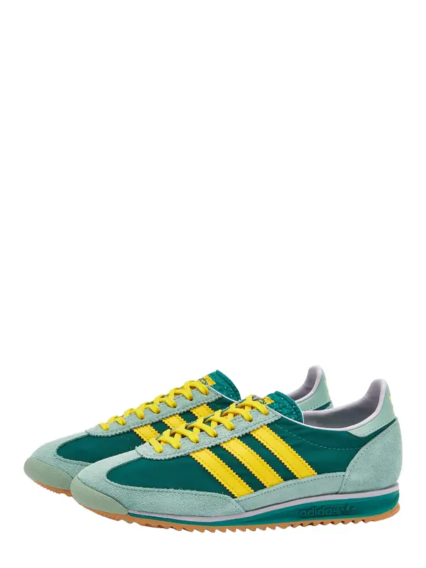 Adidas Sl 72 Og Sneakers - Active Green/yellow/hazy Green