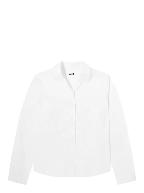You Must Create Annie Pleated Back Shirt - White
