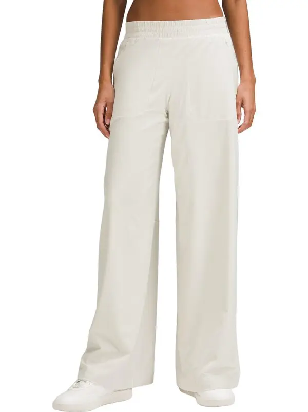 Lululemon Swift Mid-rise Wide-leg Pant - Bone