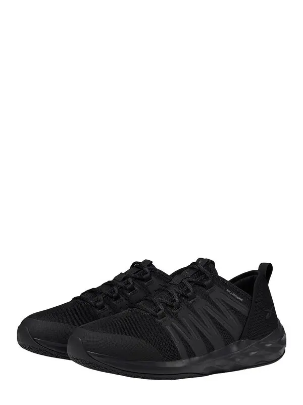 REEBOK Astroride Work Eh Soft Toe Lace Up Athletic Shoes - Black