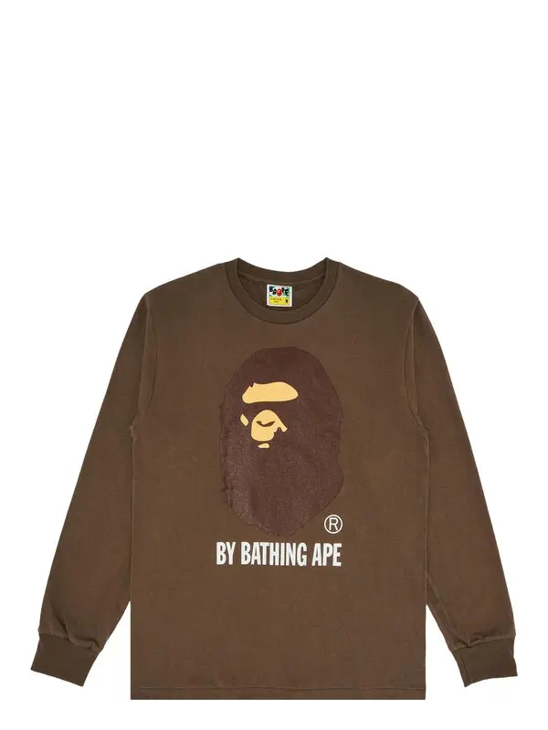 A BATHING APE Long-sleeve Tee - Brown