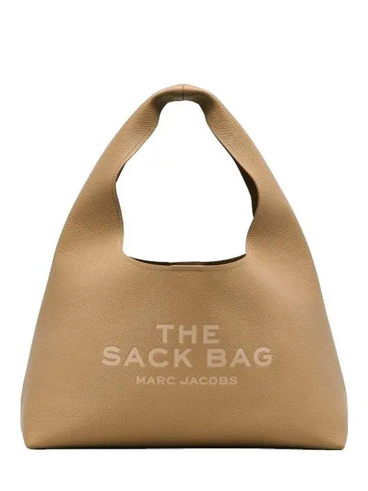 Marc Jacobs Leather Sack Bag - Camel