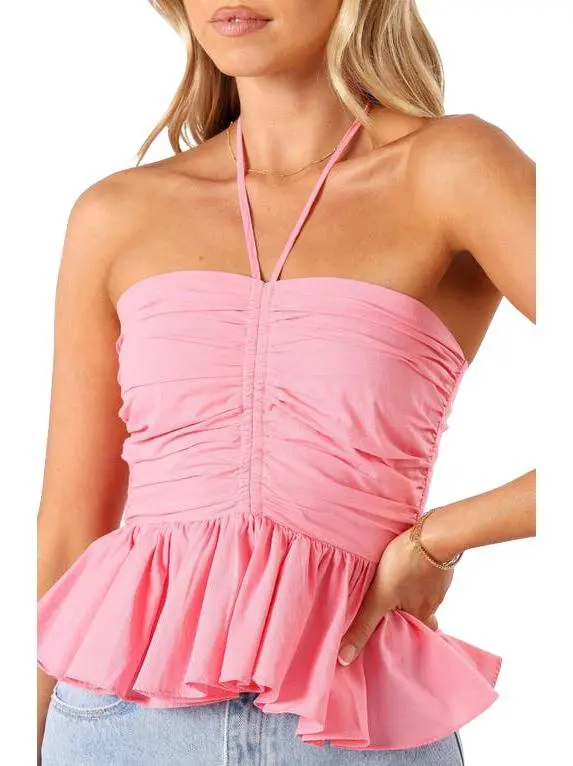 PETAL & PUP Dede Halter Top - Pink