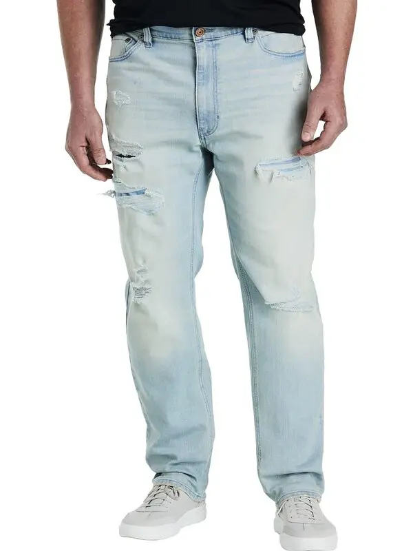 TRUE NATION BY DXL Tapered-fit Jeans - Lights Out