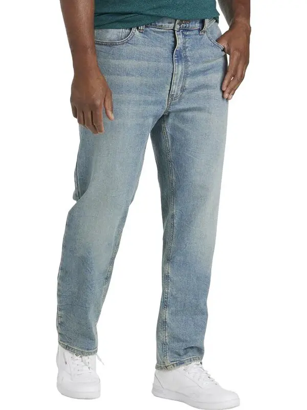 TRUE NATION BY DXL Big & Tall Athletic-fit Jeans - Yellowstone