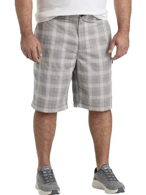 TRUE NATION BY DXL Big & Tall Everyday Flex Cargo Shorts - Castlerock