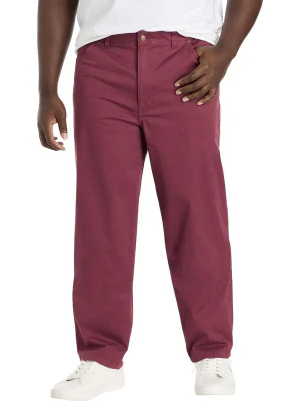 HARBOR BAY BY DXL Continuous Comfort Pants - Burnt Russet