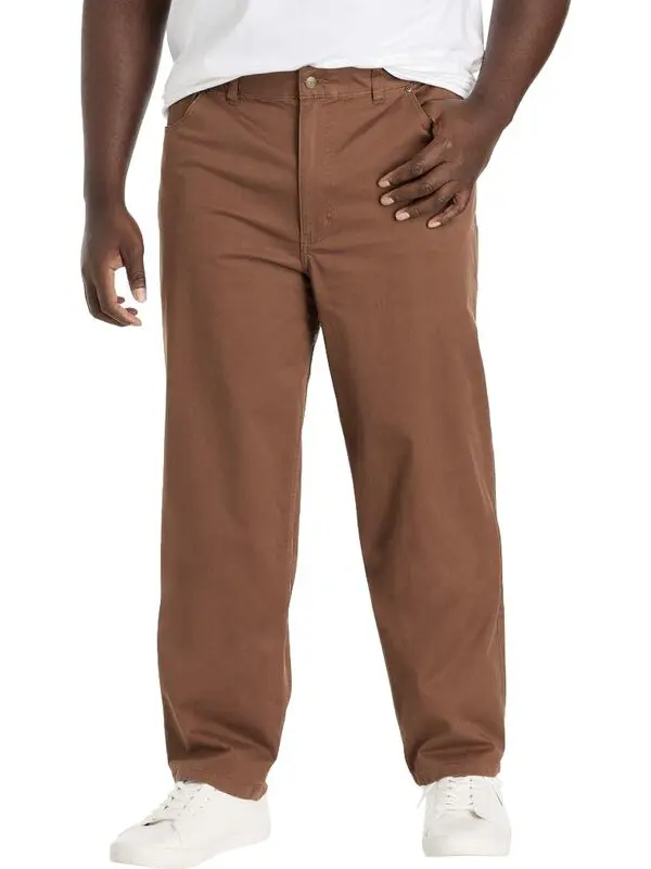 HARBOR BAY BY DXL Continuous Comfort Pants - Cocoa Brown