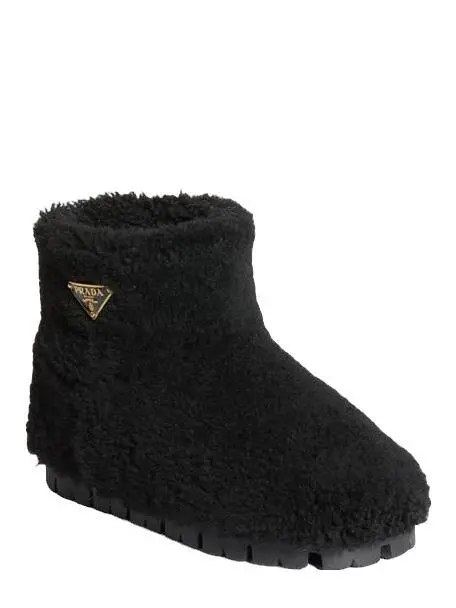 Prada - Prada Genuine Shearling Bootie