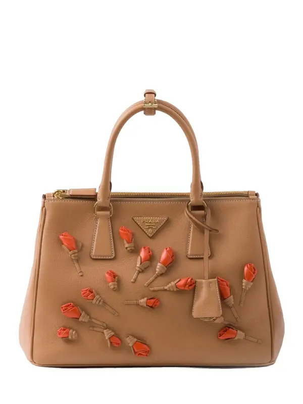 Prada Galleria Large Tote - Brown