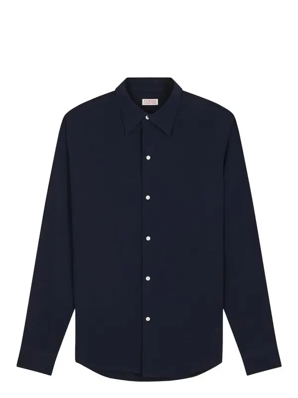 FURSAC Pointed-collar Shirt - Blue