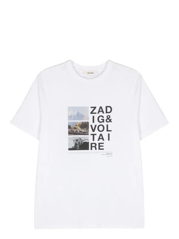 Zadig&Voltaire Ted Photograph-print T-shirt - White