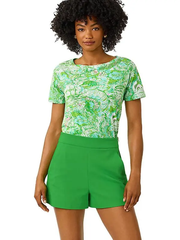 Lilly Pulitzer® 3" Sarissa Stretch Short - Terrace Green