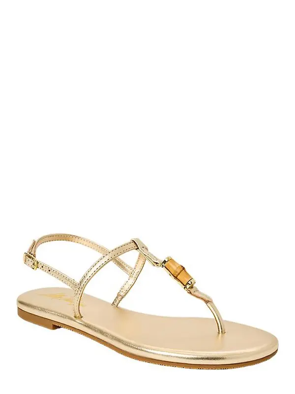 Lilly Pulitzer® Leena Sandal - Gold Metallic