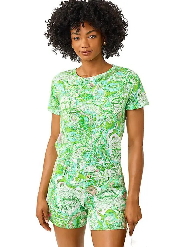 Lilly Pulitzer® 5" Callahan Stretch Short - Resort White Ship To Shore