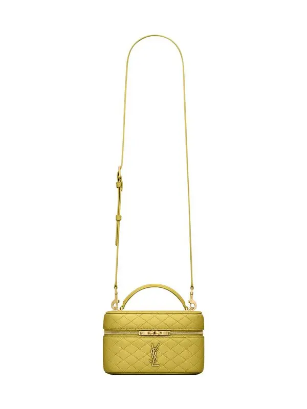 Saint Laurent Gaby Vanity Bag - Green