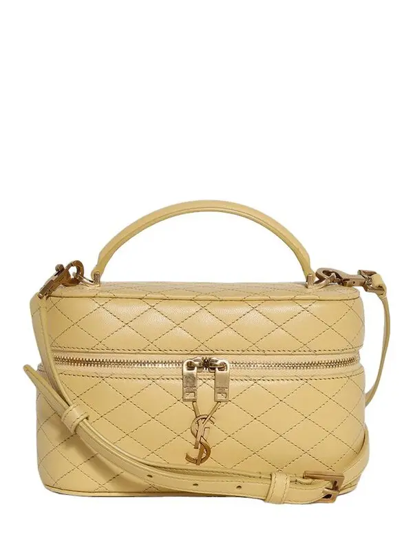 Saint Laurent Gaby Vanity Bag - Yellow