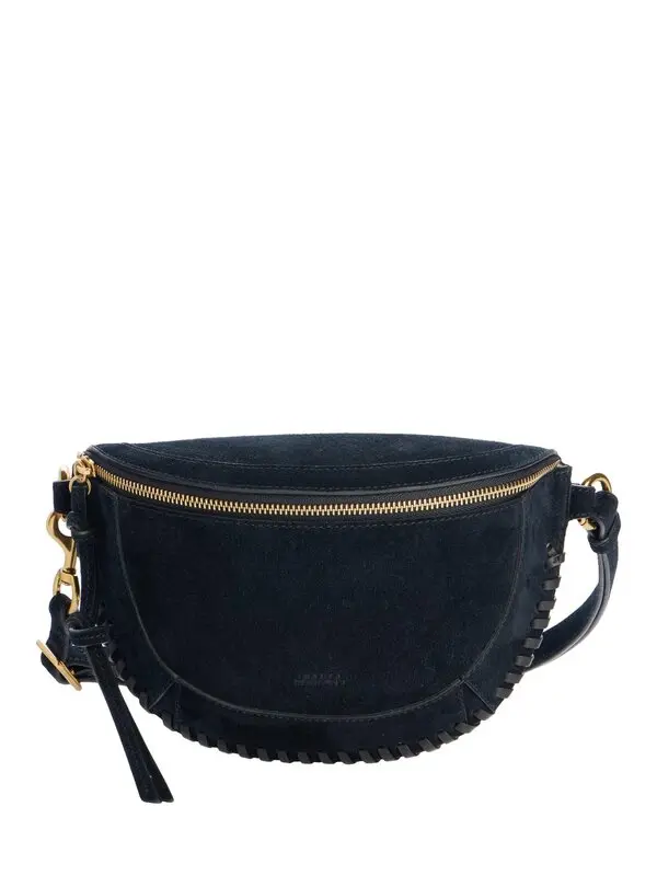 Isabel Marant Skano Suede Crossbody Bag - Black