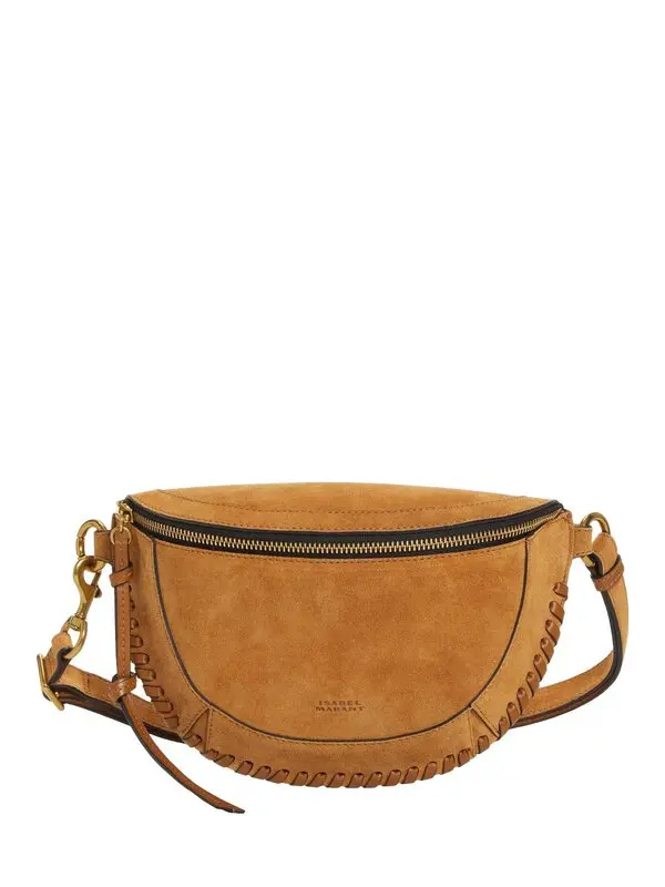 Isabel Marant Skano Suede Crossbody Bag - Cognac