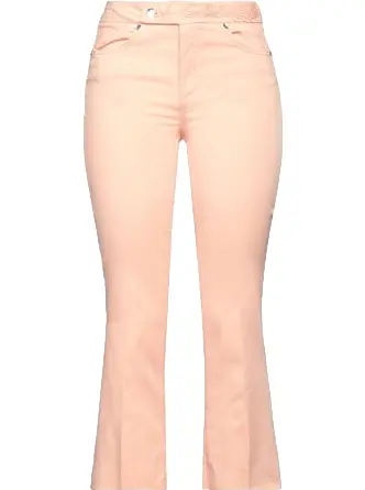 LIU •JO Bootcut Gabardine Pants - Pink