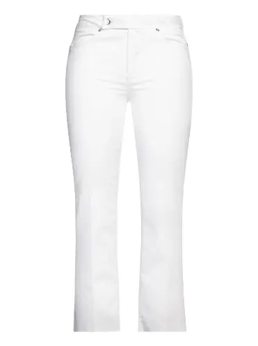LIU •JO Bootcut Gabardine Pants - White