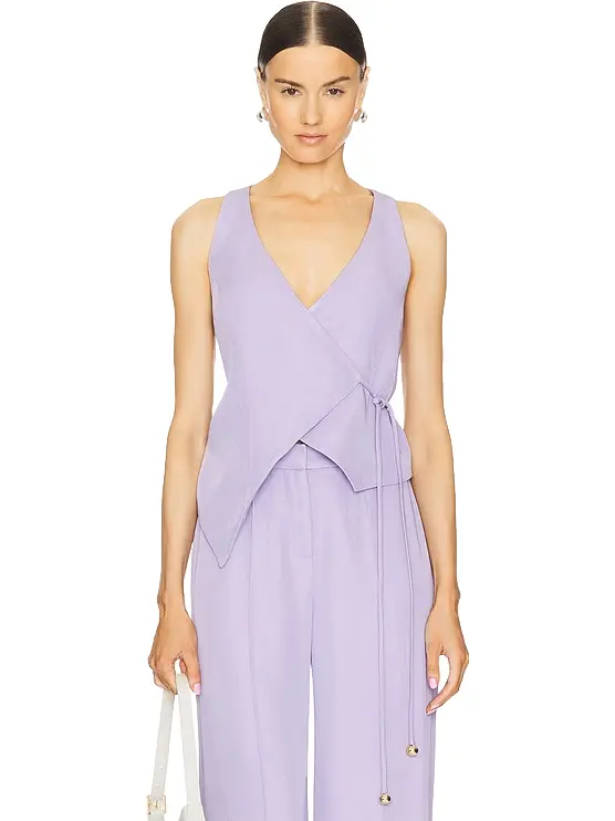 Alexis Cain Vest - Lavender