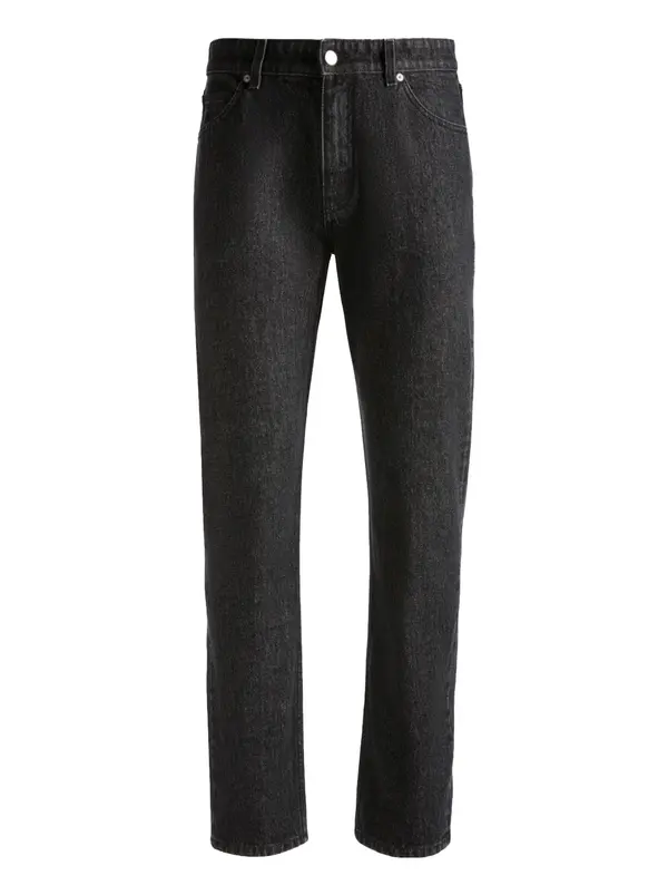 Bally Mid-rise Straight-leg Jeans - Grey