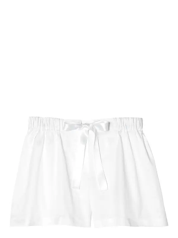 SFERRA Caricia Drawstring Shorts - Ivory