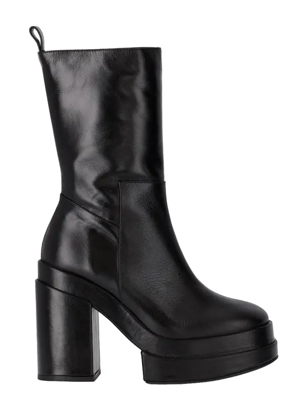 PALOMA BARCELO’ Paloma Barceló Eros Heeled Ankle Boot - Black