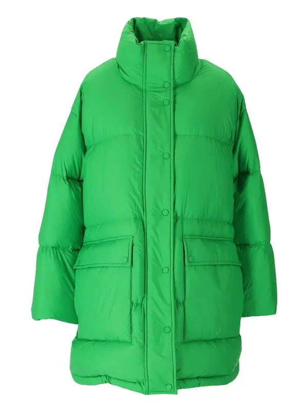 STAND STUDIO Edna Oversized Padded Jacket - Green