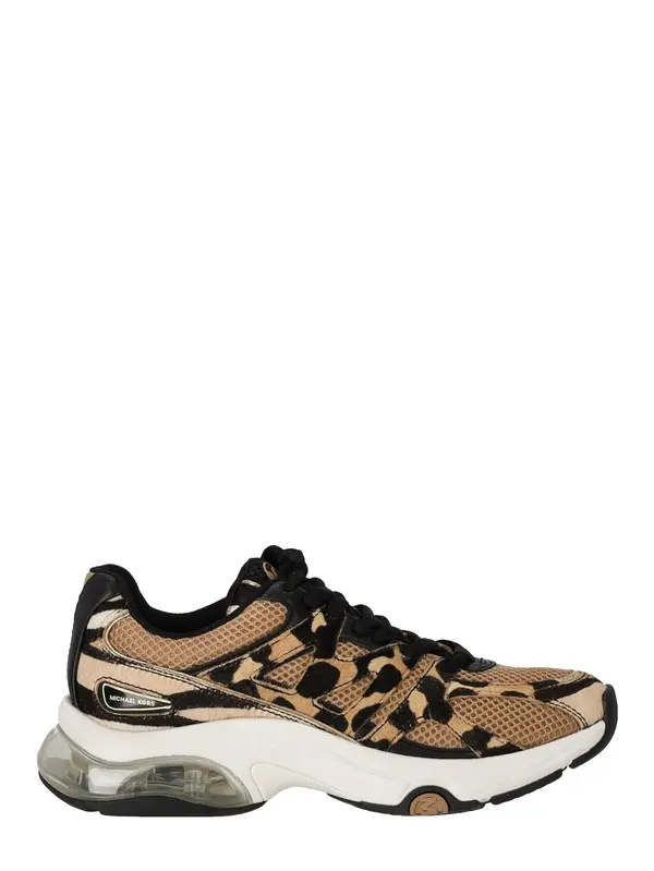 Michael Kors Kit Trainer Extreme Animalier Sneakers - Beige