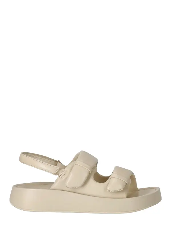 Ash Vinci Platform Sandals - Ivory